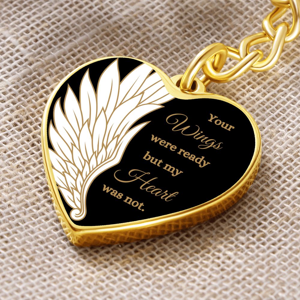 Sympathy / Heart Keychain – Carson's Keepsakes